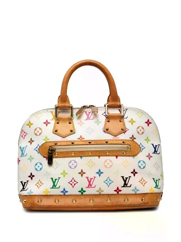 LOUIS VUITTON 2004 Monogram Multicolore Alma Pm Handbag