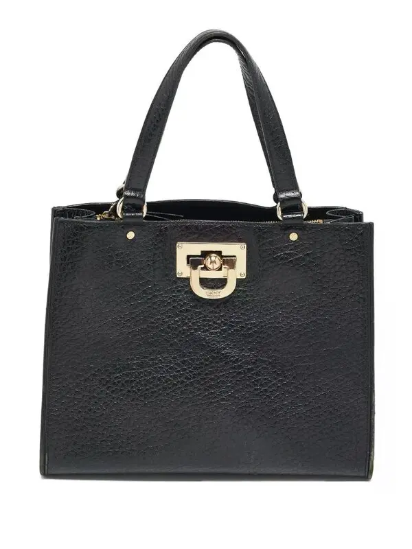 Dkny Grained-leather Tote Bag