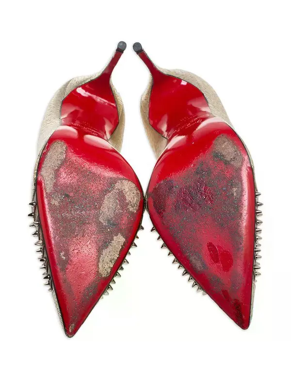 CHRISTIAN LOUBOUTIN 110mm Bareta Heeled Pumps