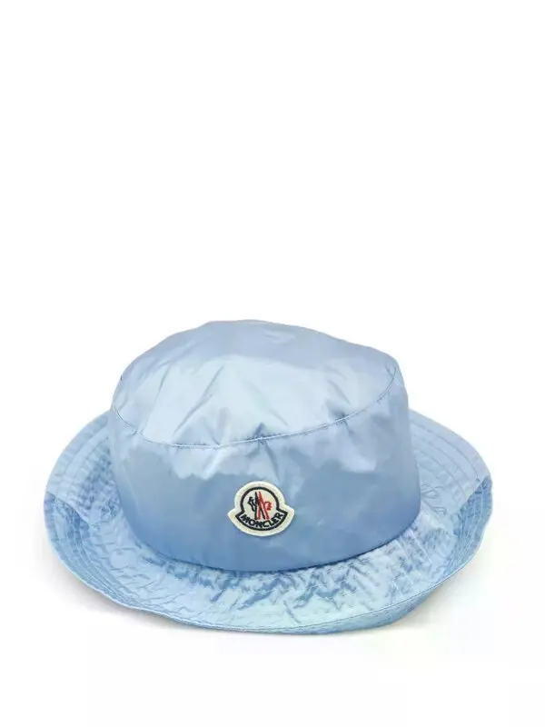 Moncler Padded Bucket Hat - Blue