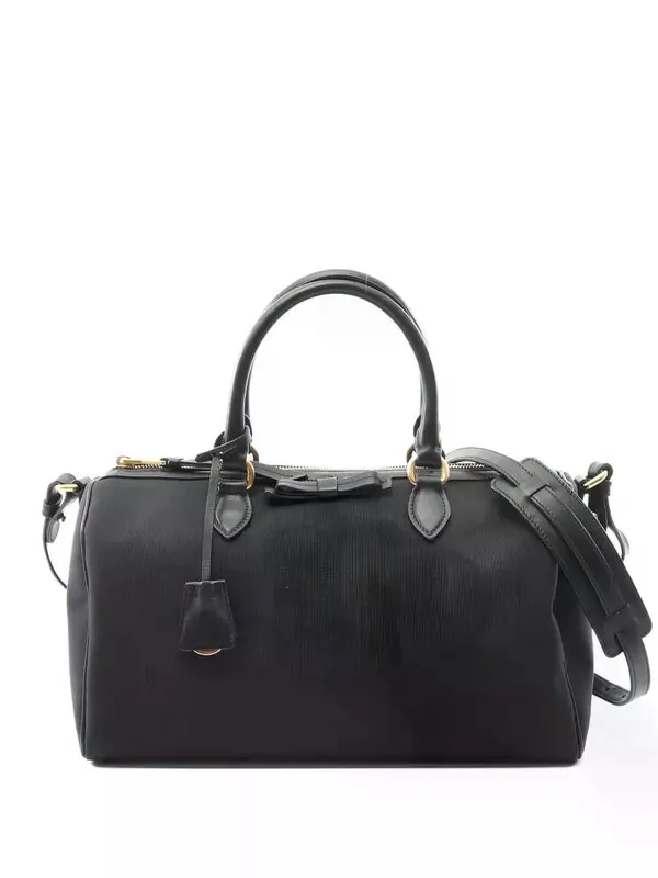 Prada 2010s Mini Boston Tote Bag