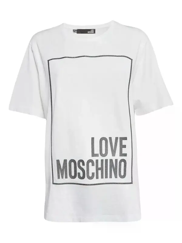 Moschino Logo-print T-shirt - White