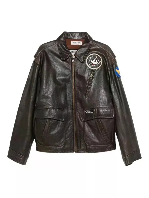 A.N.G.E.L.O. VINTAGE CULT 1990s Leather Jacket