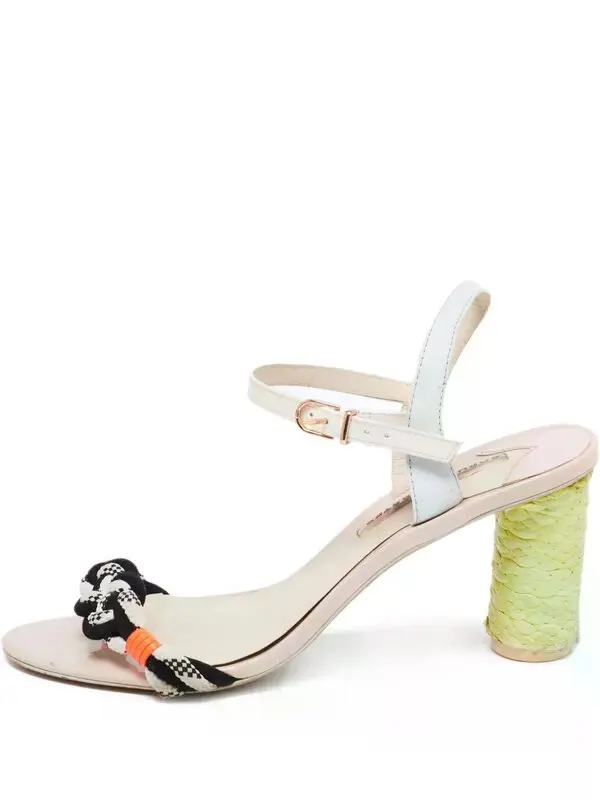 SOPHIA WEBSTER 80mm Leather Heeled Sandals