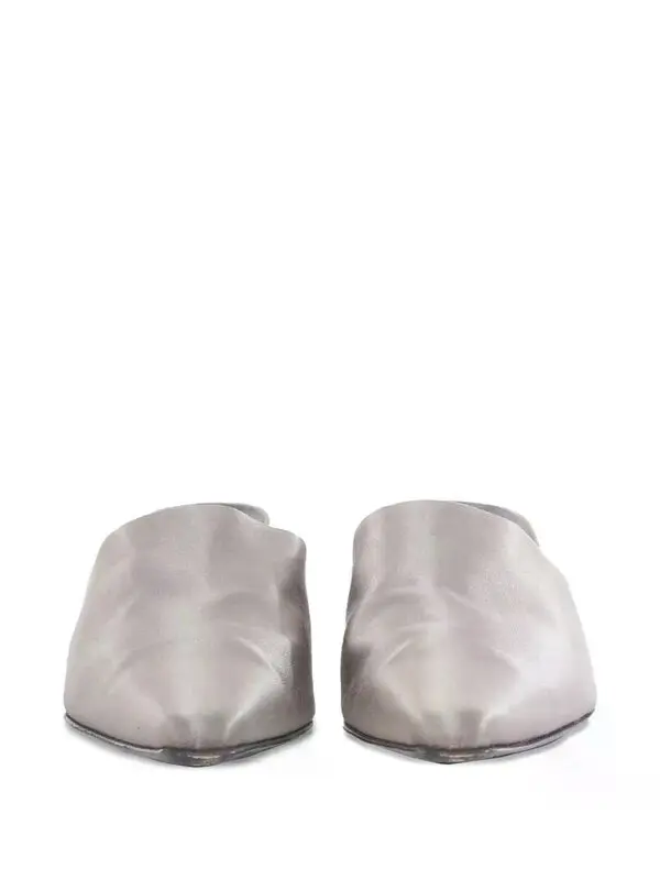 SERGIO ROSSI Satin Mules