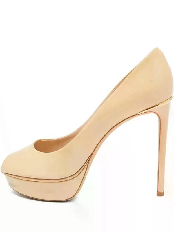 LOUIS VUITTON 115mm Patent Sandals