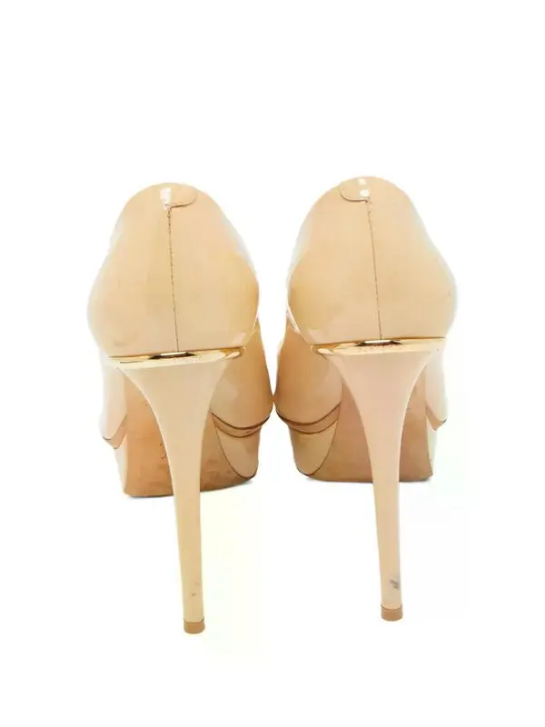 LOUIS VUITTON 115mm Patent Sandals