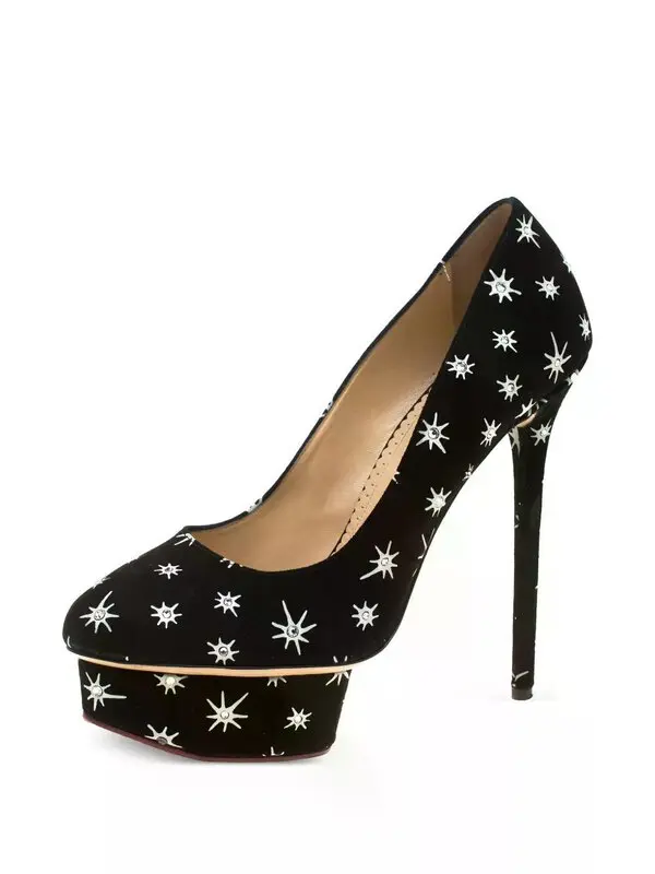 CHARLOTTE OLYMPIA 145mm Dolly Platform Pumps