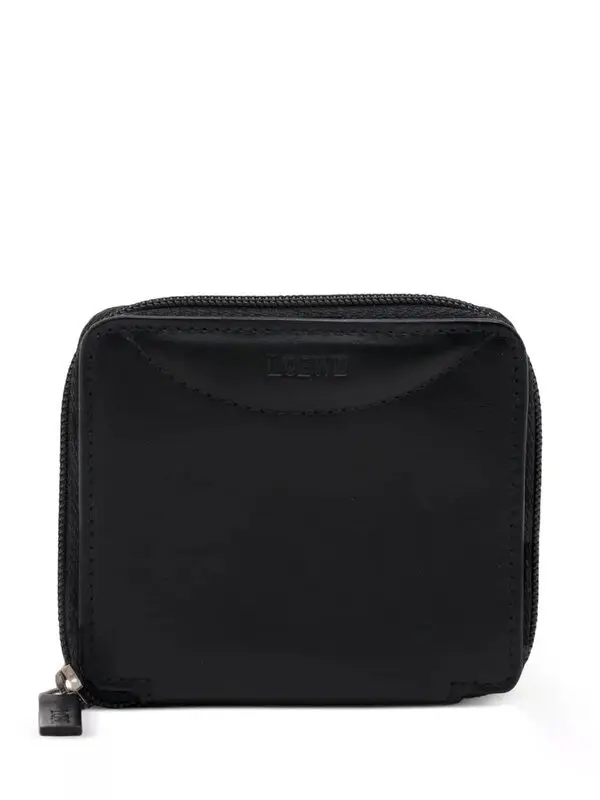Loewe 1990-2000s Zip Coin Pouch - Black