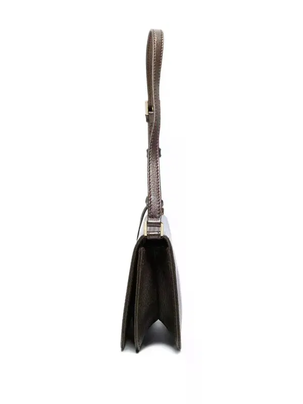 Celine 1990-2000s Leather Shoulder Bag