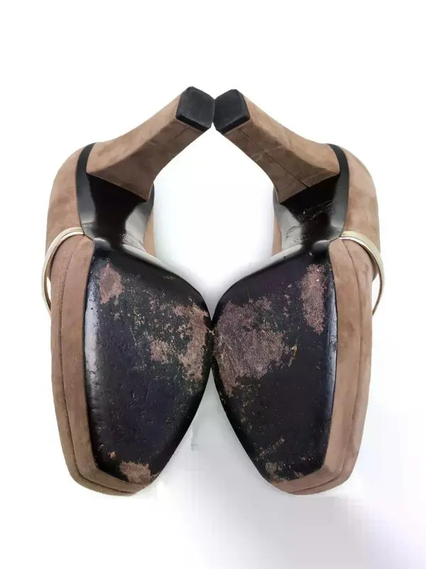 Gucci 115mm Suede Pumps