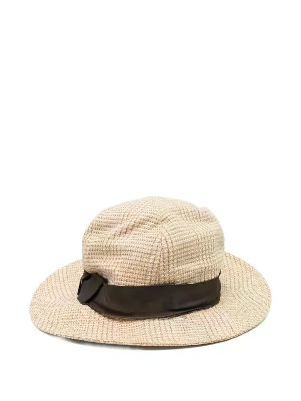 Giorgio Armani 1990s Ribbon Hat