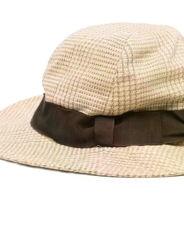 Giorgio Armani 1990s Ribbon Hat