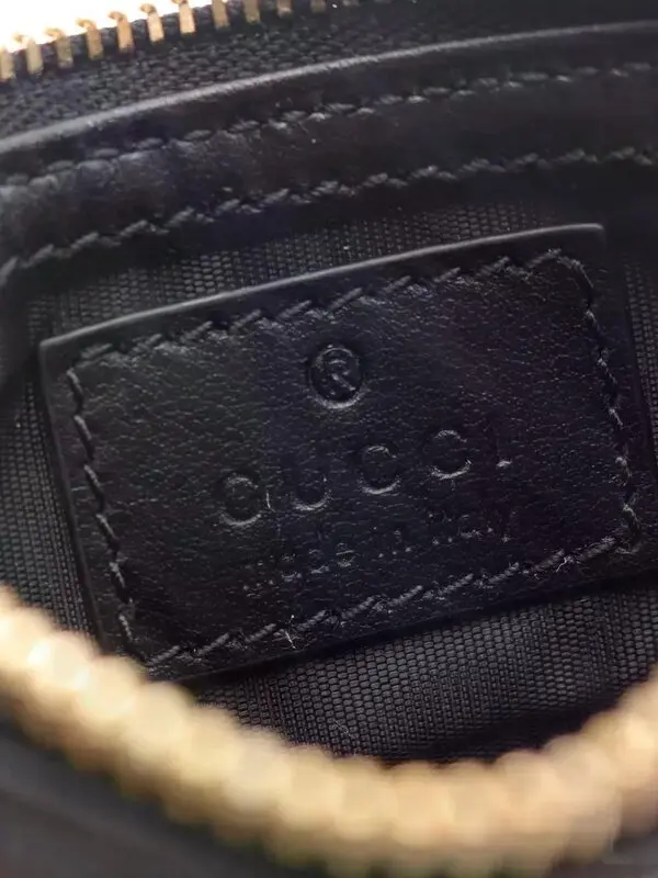 Gucci 2020s Chevron-quilted Coin Purse