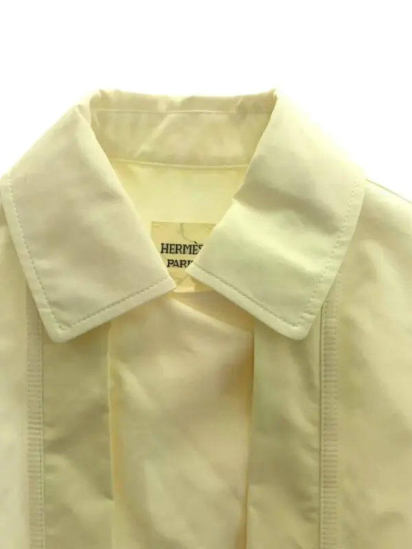 Hermès 2000s Cotton Belted Coat