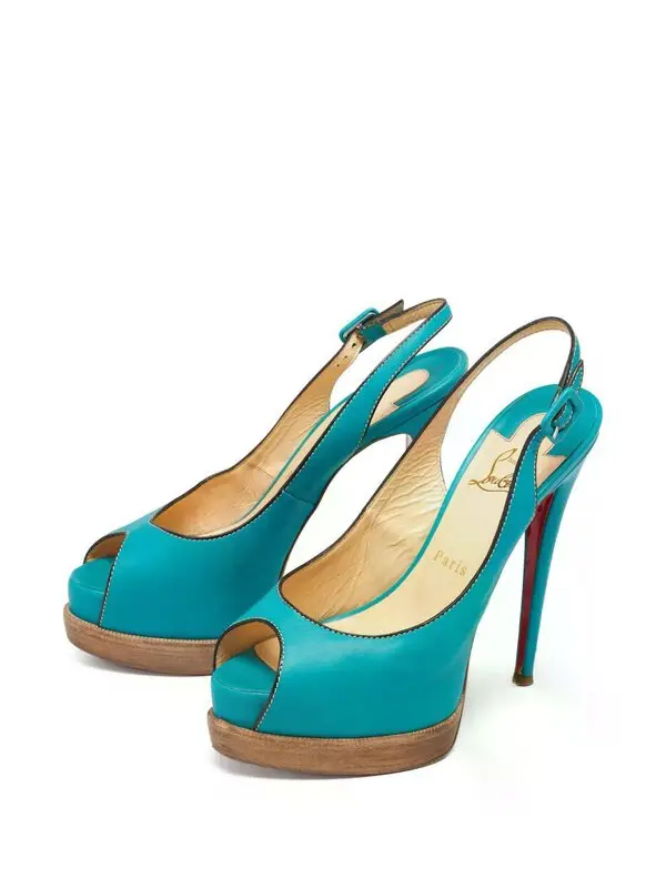 CHRISTIAN LOUBOUTIN 160mm Leather Sandals