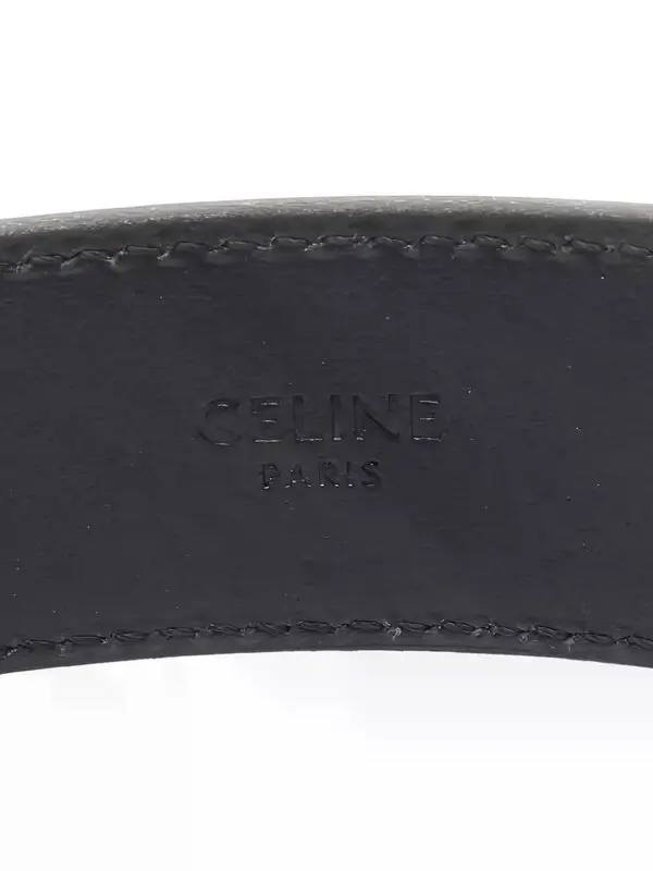 Celine 2020s Triomphe Leather Belt