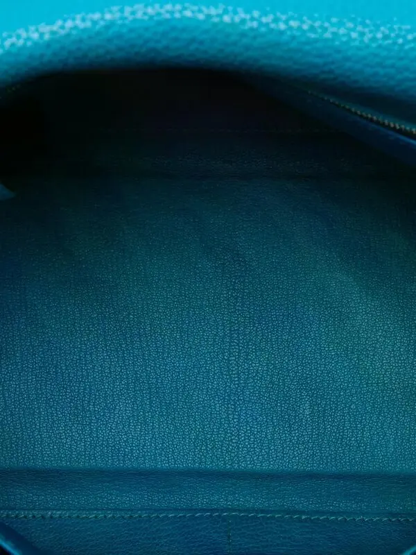 Hermès 2013 Togo Amazon Kelly Ii Retourne 32 Satchel - Blue