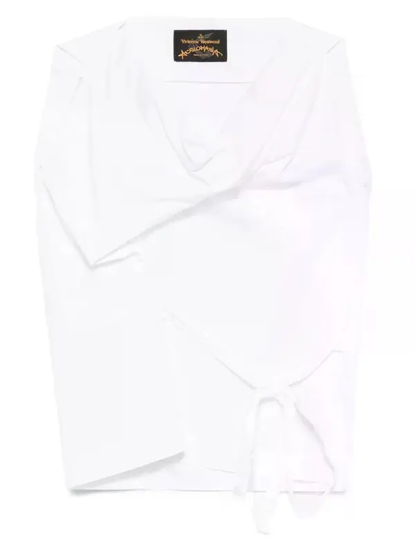 VIVIENNE WESTWOOD Twisted Blouse - White