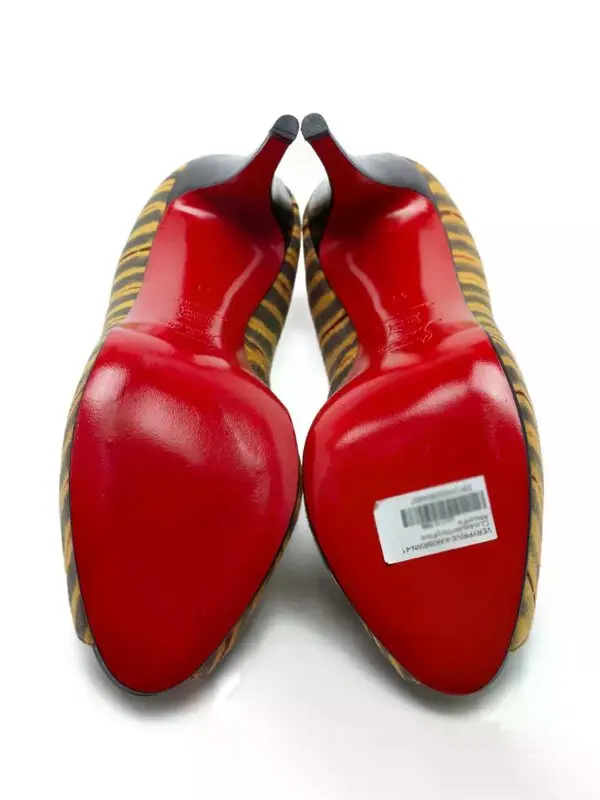 CHRISTIAN LOUBOUTIN 120mm Leather Heeled Pumps