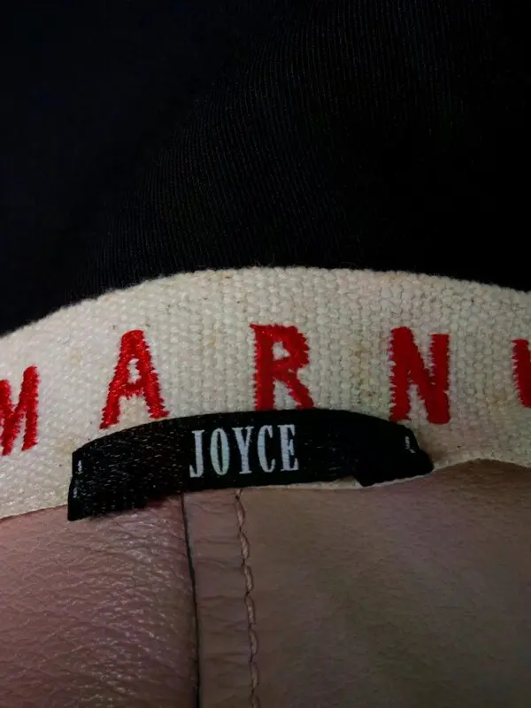 Marni Short-sleeve Leather Jacket - Grey
