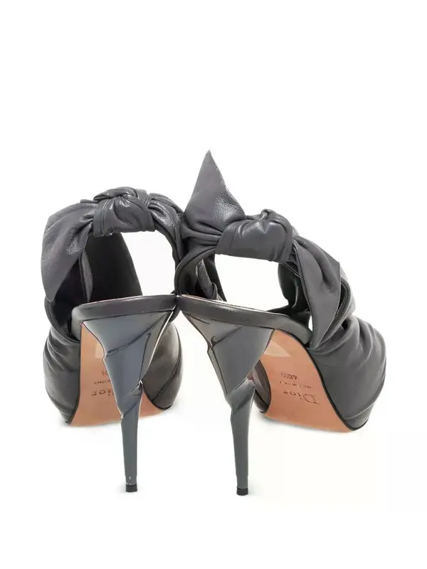 Dior 120mm Draped Detail Sandals