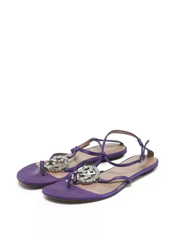 Gucci Crystal-embellished Sandals