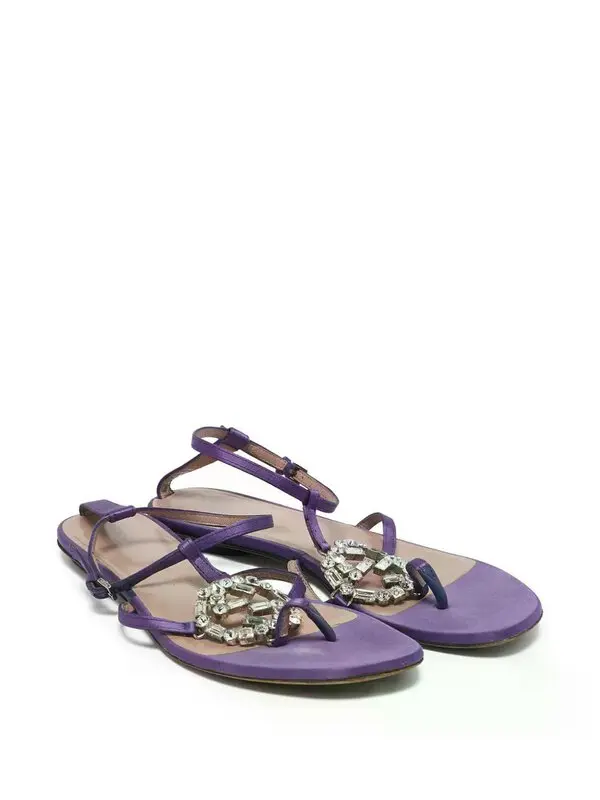 Gucci Crystal-embellished Sandals
