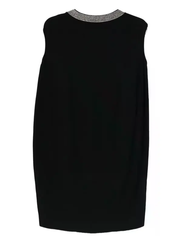 Saint Laurent 2012 Crystal-embellished Mini Dress