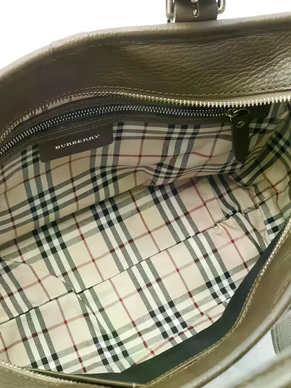 Burberry Leather Tote Bag
