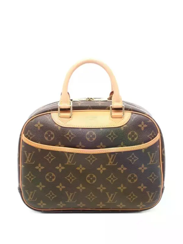 LOUIS VUITTON 2005 Monogram Canvas Trouville Tote
