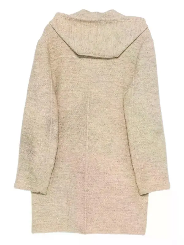 Saint Laurent 1990s Wool Hooded Coat