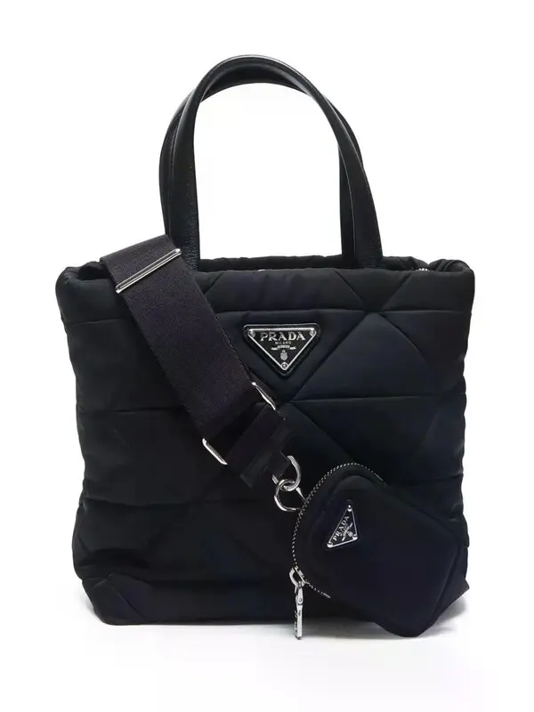 Prada Small Quilted Re-nylon Two-way Handbag