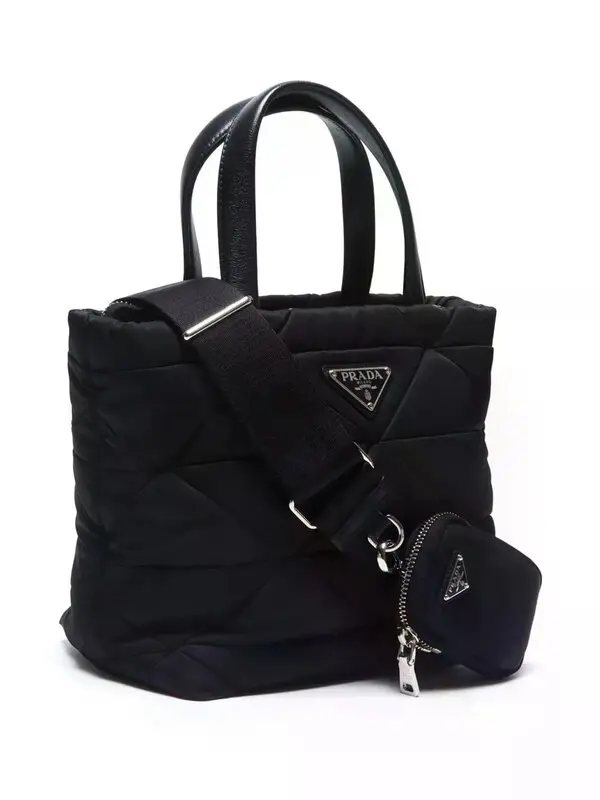 Prada Small Quilted Re-nylon Two-way Handbag