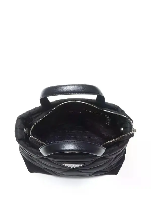 Prada Small Quilted Re-nylon Two-way Handbag