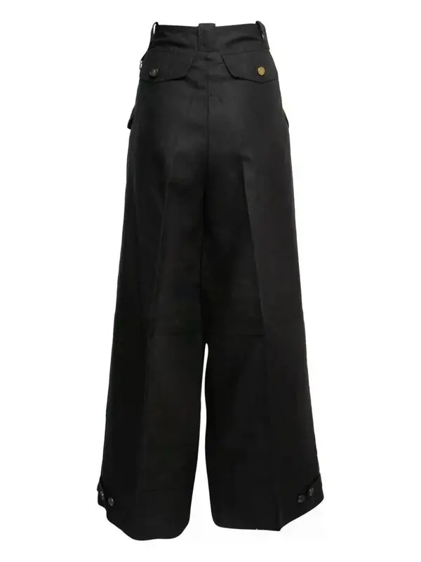 Gianfranco Ferre Linen Trousers
