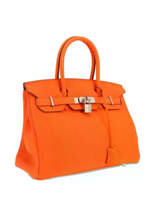 Hermès Birkin 30 Handbag - Orange