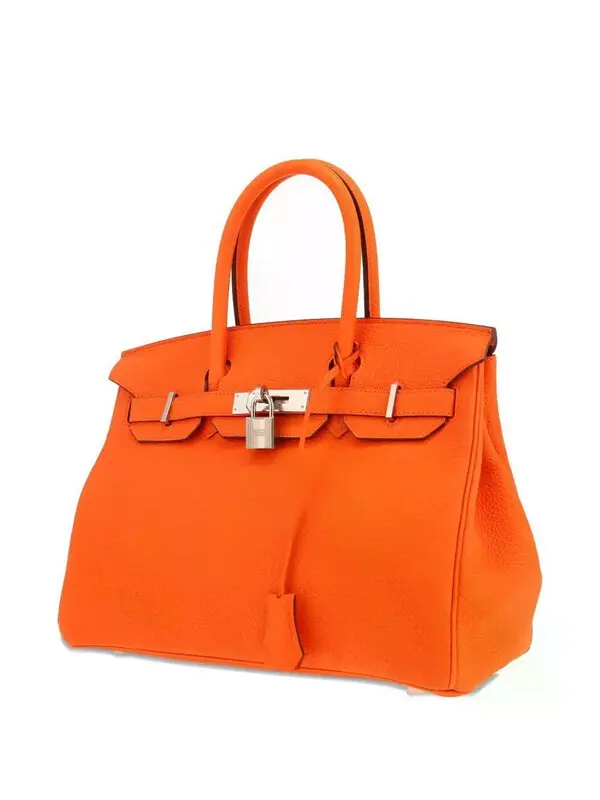 Hermès Birkin 30 Handbag - Orange