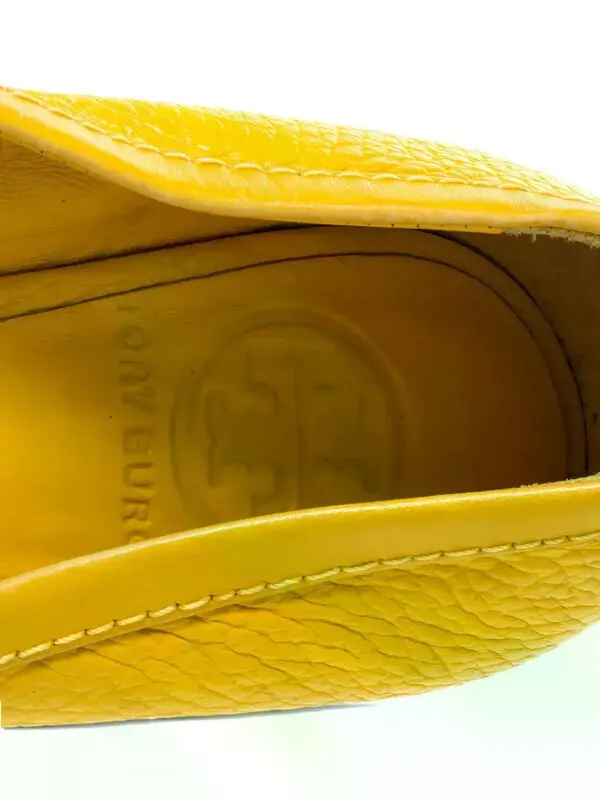 Tory Burch Leather Buckle Flats