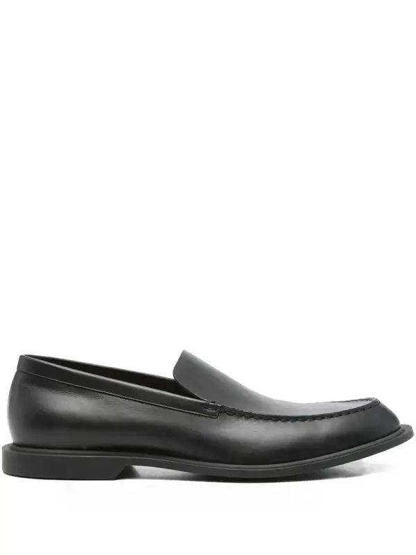 THE ROW Nic Leather Loafers