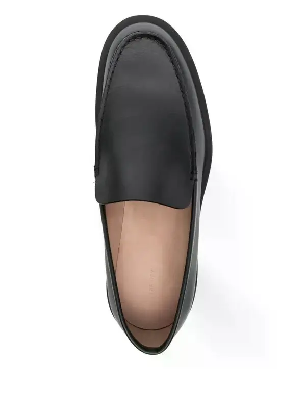 THE ROW Nic Leather Loafers