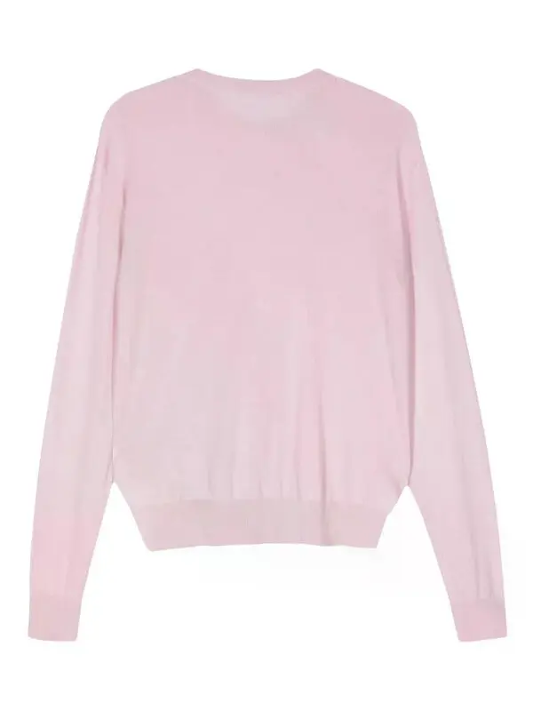 JIL SANDER Fine-knit Cashmere Jumper - Pink