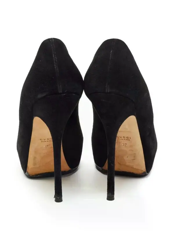 Gucci Suede Stiletto Pumps