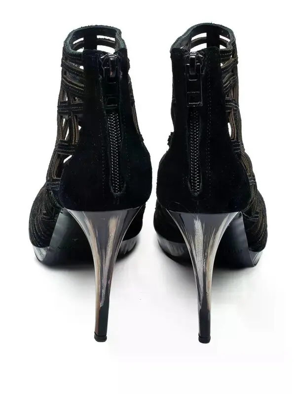 Burberry 110mm Cut-out Platform Stiletto Sandals