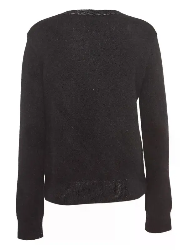 Saint Laurent Embroidered-motif Sweater