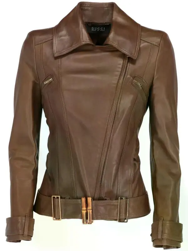 Gucci 2000s Leather Jacket