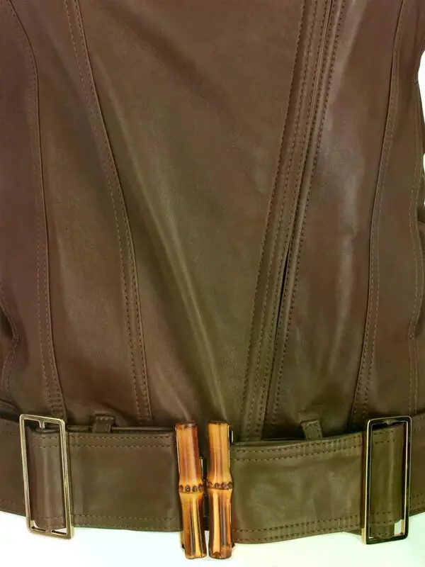 Gucci 2000s Leather Jacket