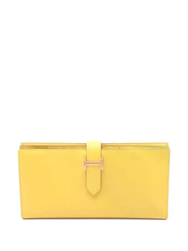 Hermès Bearn Long Wallet - Yellow