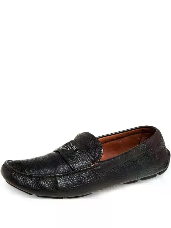Prada Logo-lettering Loafers