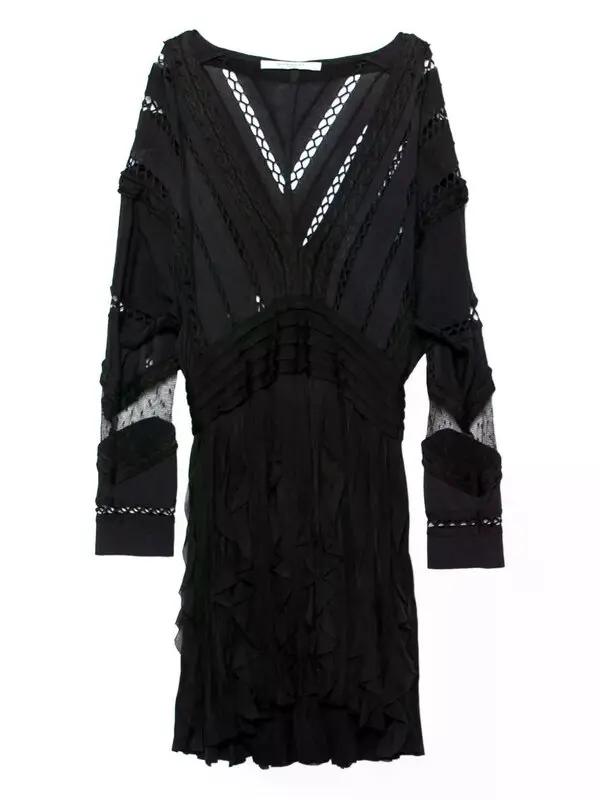 Givenchy Knitted Ruffle Dress